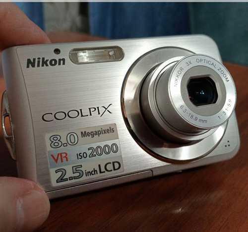 Nikon Colpix S210 новый полный комплект в коробке