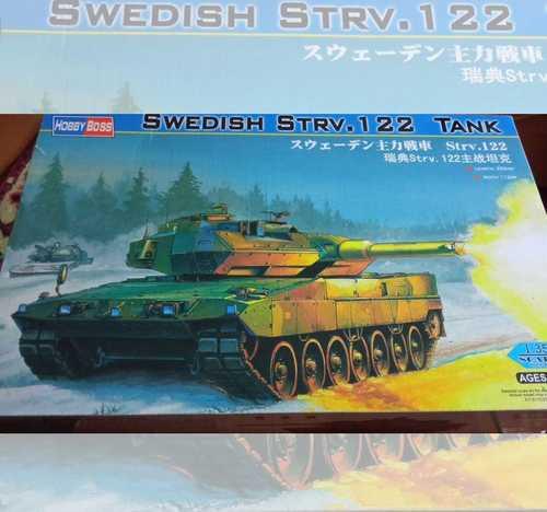 Модель танка strv-122a hobby boss