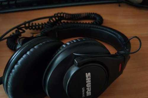 Наушники студийные shure srh 440