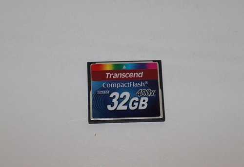 Transcend compact flash 32 gb 400x