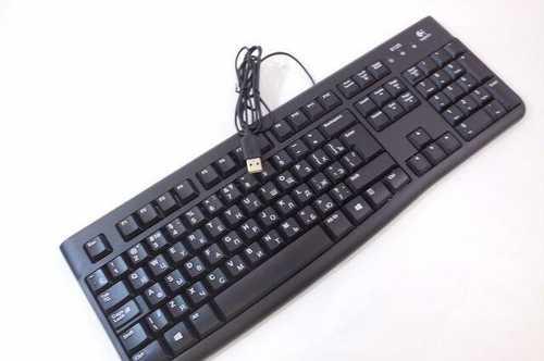 Клавиатура logitech K120 USB черная