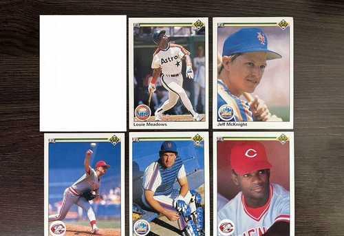 Бейсбольные карточки Upper Deck 1990