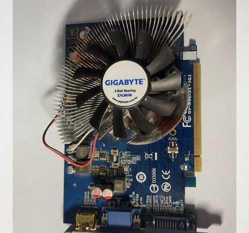 Видеокарта gigabyte