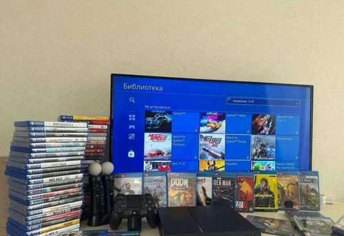 Sony playstation 4 + 120 игр