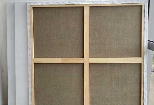 Льняной холст 100х100