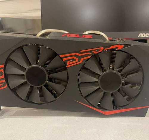 Видеокарта asus rx570