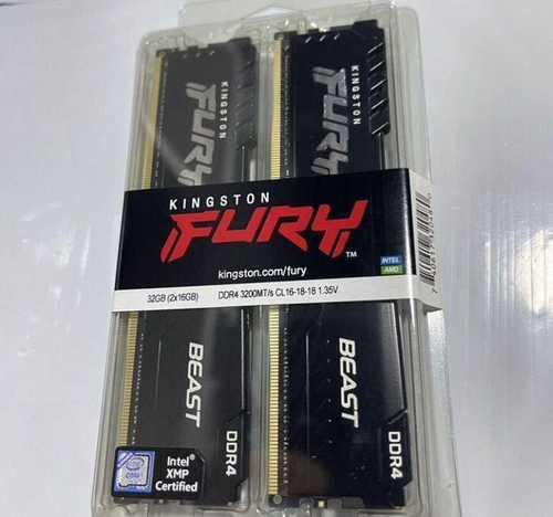 Оперативная память ddr4 32gb 3200 мгц