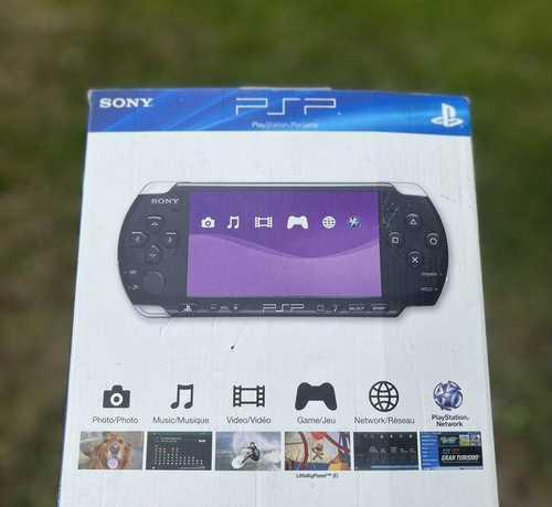 Sony Psp 3001 Piano black (Прошита+игры)