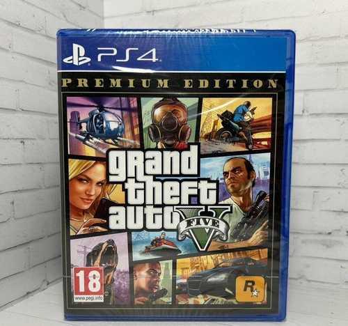 GTA 5: Premium Edition PS4 (новый)