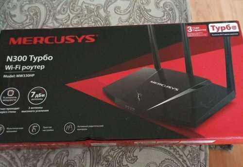 Wifi роутер mercusys N300