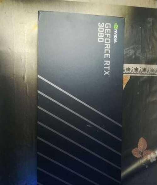 Оригинальная коробка от Nvidia RTX 3080 FE
