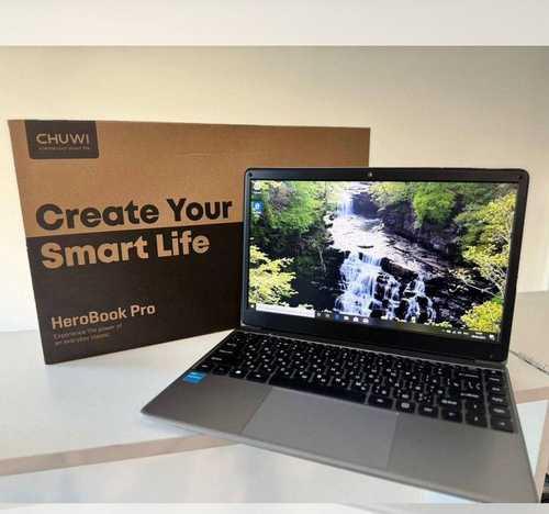 Ноутбук chuwi Herobook Pro на Celeron