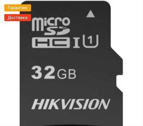Карта памяти Hikvision microsdhc 32GB HS-TF-C1(STD