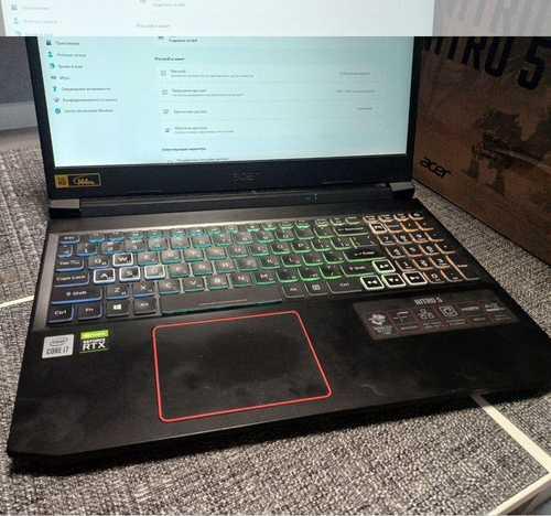 Acer nitro 5 rtx 3060 6gb i7