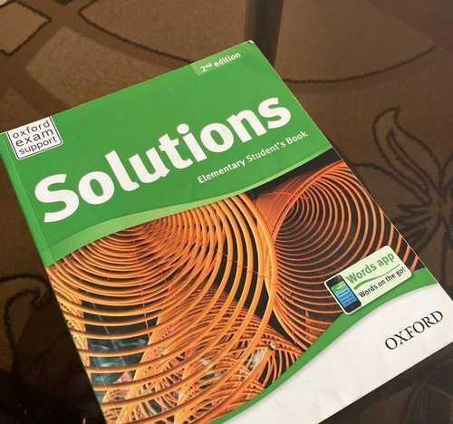 Учебник Solutions elementary 2nd edition