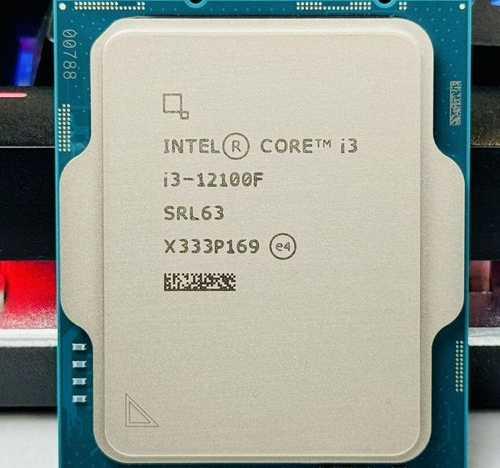 Процессор intel Core i3-12100F to 4.30GHz (Новый)