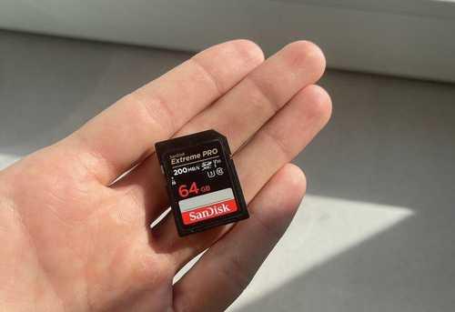 Sandisk extreme PRO 200mb/s 64GB
