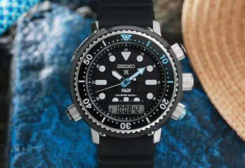 Часы Seiko Padi Hybrid Diver Arnie snj035p1