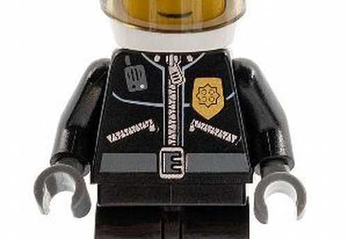 Минифигурка Lego Police - City Leather Jacket wit