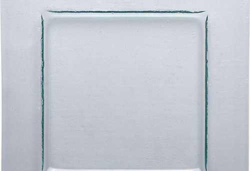 Тарелка квадратная «Бордер» Border BDK-glass