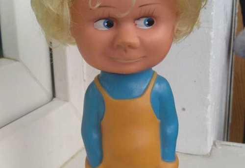 Кукла резиновая мальчик времен СССР, 70-е года