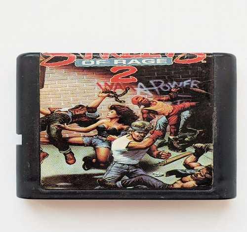 Streets of Rage 2 (eng) стародел для Sega 16-bit