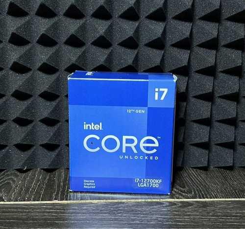 Процессор Intel core i7 12700KF (lga 1700)