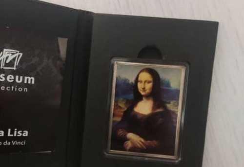 Монета с изображением Мона Лиза