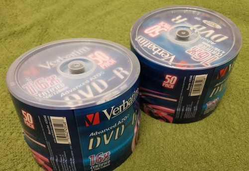 DVD-R Verbatim Taiyo Yuden запечатанные