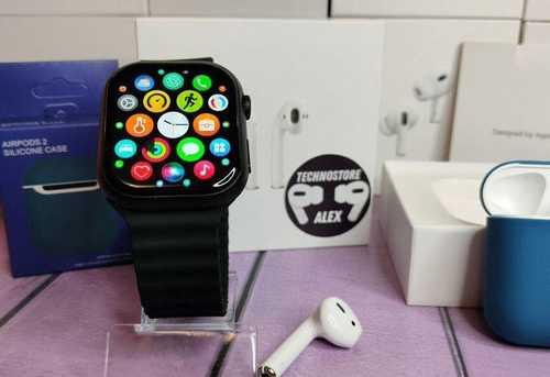 Apple Watch 8 + AirPods 2 (Комплект) Чехол Подарок