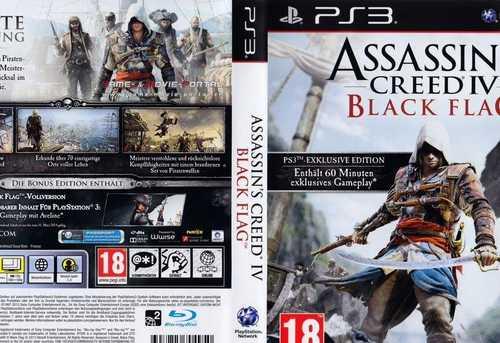 Игра Assasins Creed IV Черный Флаг (PS3)