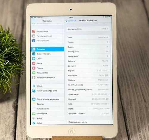 Планшет Apple iPad mini 1 16гб