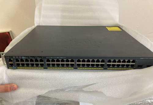 Коммутатор Cisco catalyst WS-C2960RX-48FPD-L