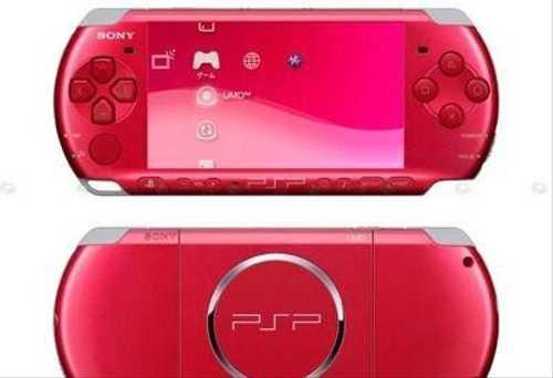 Sony PSP 3008 новая из коробки, по 6.60. Красная