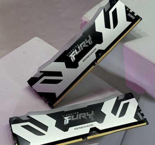 Озу DDR5 32Gb 7200MHz Kingston fury Renegade