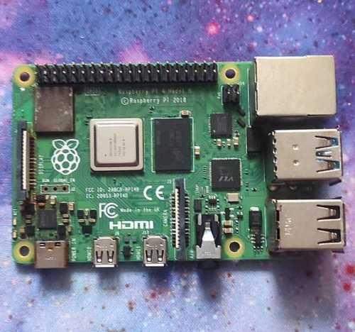 Микрокомпьютер Raspberry Pi 4 Model B 8Gb