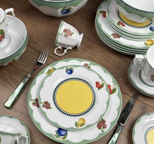 Сервиз Фруктовый сад Zariniran стиль Villeroy Boch