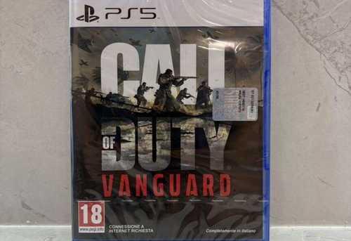 Диск Call of duty Vanguard игра для PS5