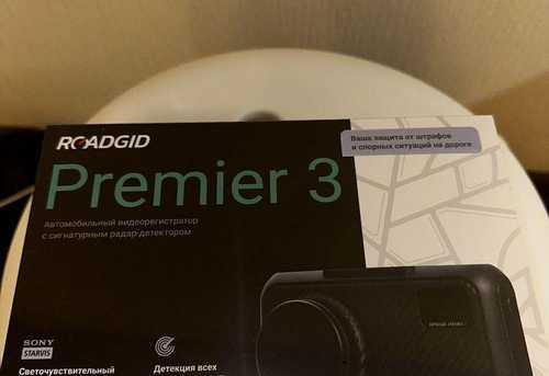 Видеорегистратор Roadgid Premier 3, новый