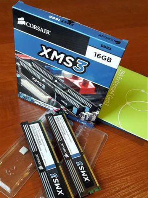 RAM 16Gb DDR-III Corsair XMS3