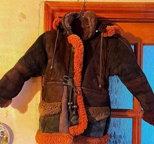 Дубленка детская