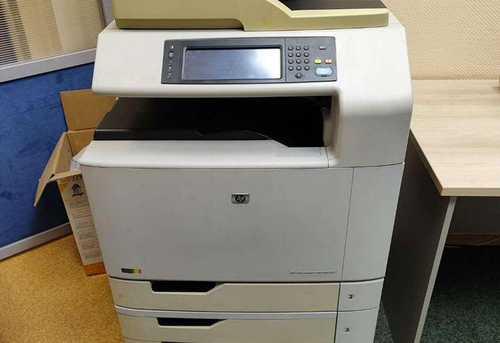 Принтер офисный(мфу hp color laserjet cm6040f mfp)