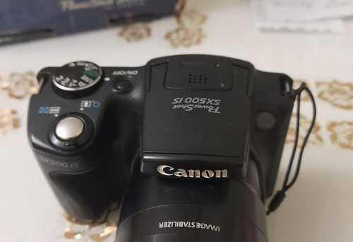 Фотоаппарат Canon PowerShot SX500 IS, черный