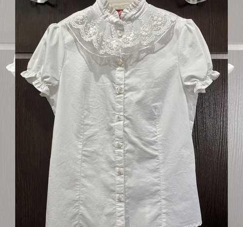 Блузка детская белая школьная форма