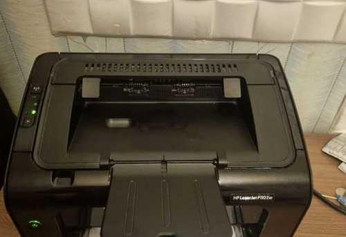 Лазерный Принтер HP 1102w новый