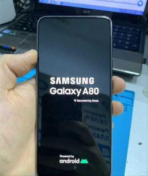 Samsung a80 на запчасти плата дисплей