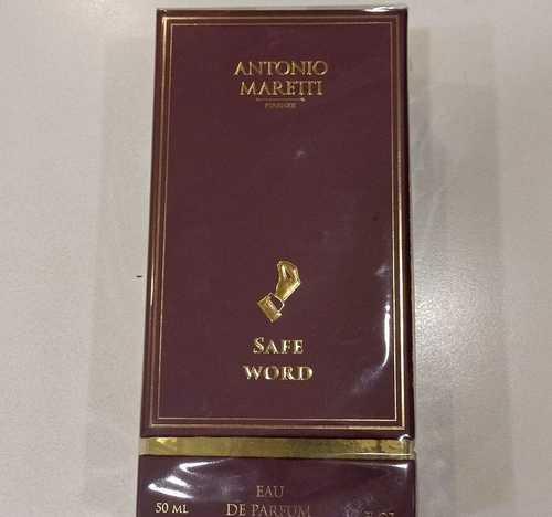 Antonio Maretti safe word