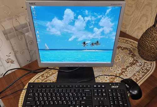 Компьютер dell Optiplex GX-520 с монитором NEC 17