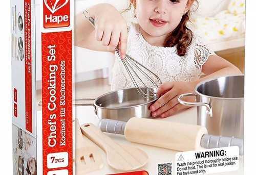 Игрушка набор посуды для шеф-повара Hape