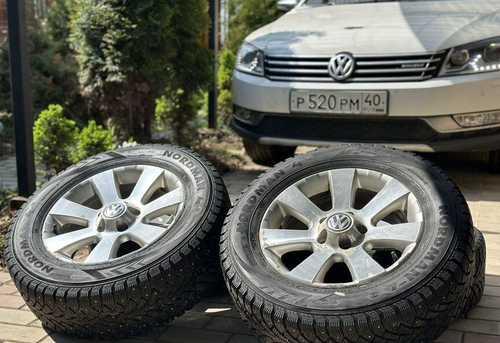 Зимние колеса R16 VW Tiguan + Nordman 4